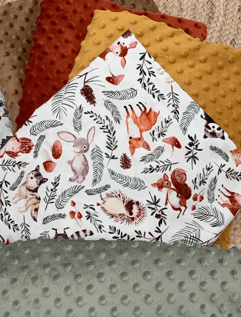 Premium Minky Dot Fabric - Desert Sage – Minkee Minky Fabrics Australia