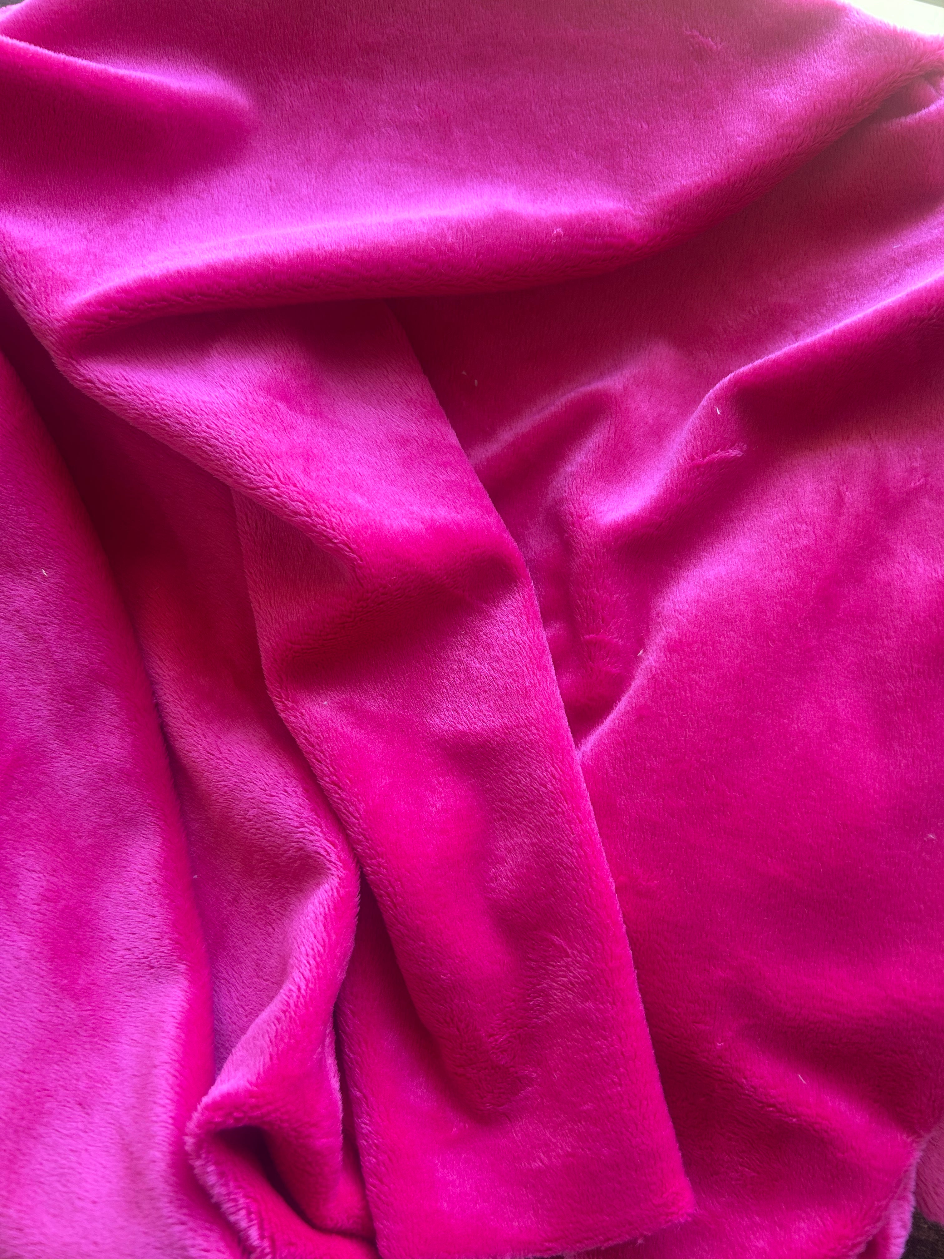 Premium Smooth Minky Fabric - Raspberry – Minkee Minky Fabrics Australia